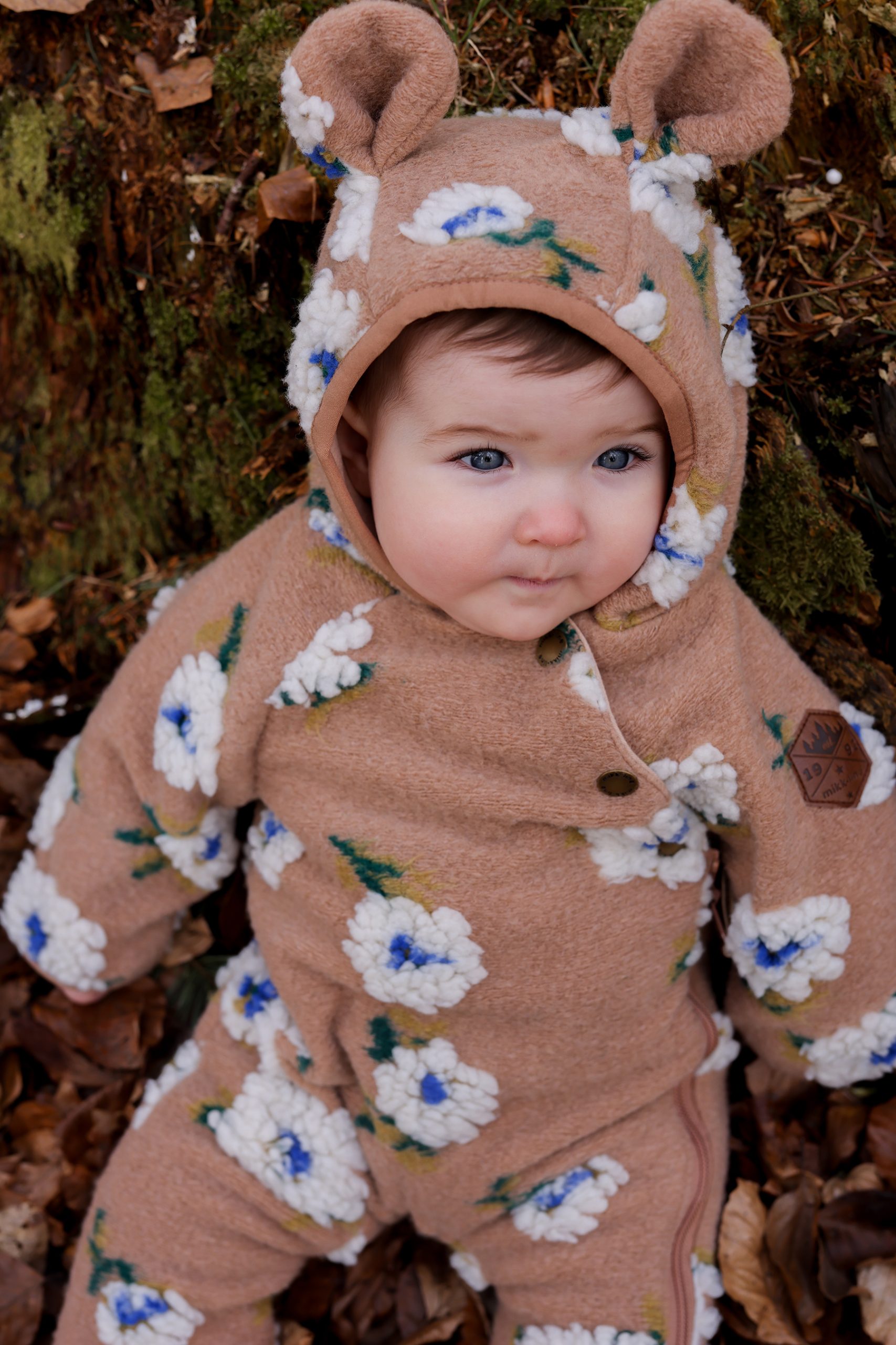 MIKK-LINE teddy suit with ears teddyhaalari välihaalari korvilla ...
